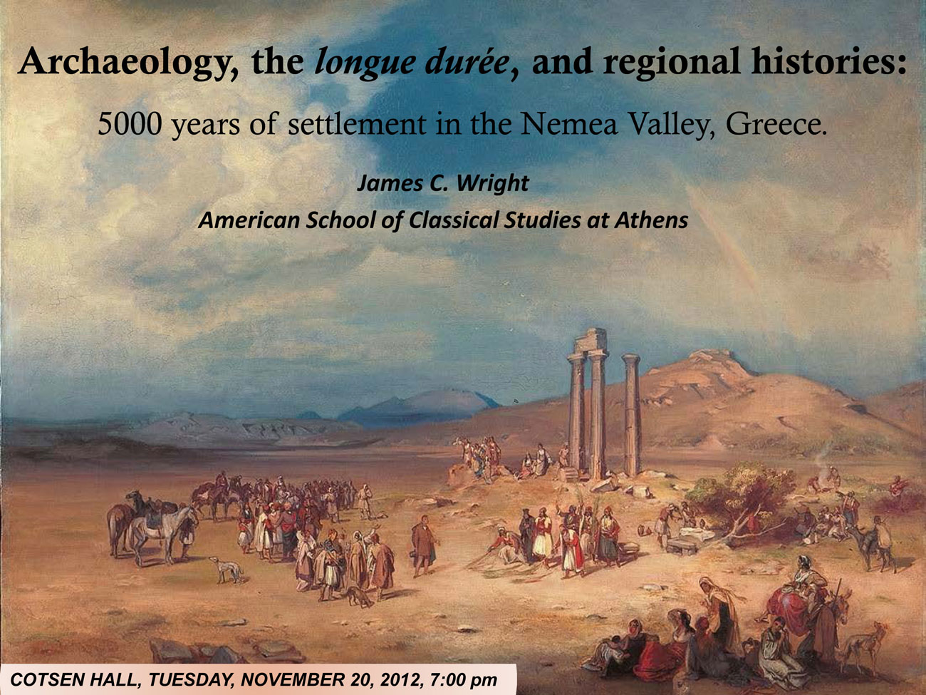 Settlement in the Nemea Valley - Αρχαιολογία Online