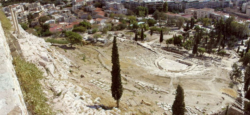 Η γεωμετρική ανάπτυξη των Αρχαίων Θεάτρων του Διονύσου και της Επιδαύρου
